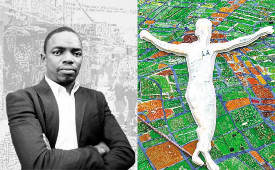 Peinture/ Rotonde des arts: ‘’Abidjan, toit et moi’’ avec pascal Konan ...