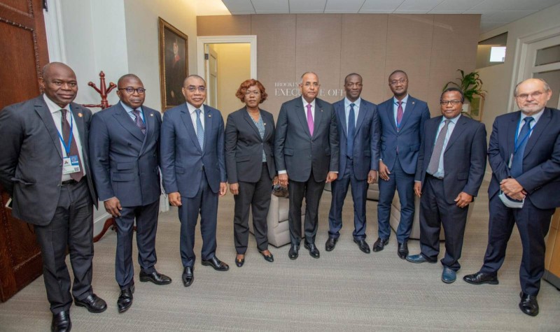 Economie : Le Premier Ministre Patrick Achi en visite au Brookings ... Economie : Le Premier Ministre Patrick Achi en visite au Brookings ...