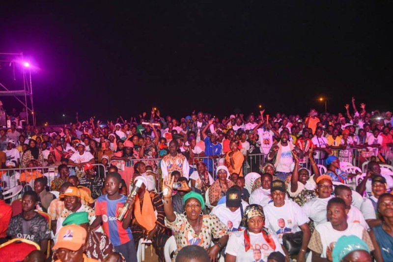 Boundiali en liesse : Mariatou Koné galvanise plus de 20 000 personnes ...