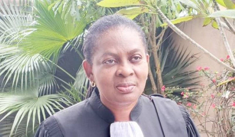 Me Brigitte Aké Mensah épse Roger Gouria, avocate au barreau de Côte d ...